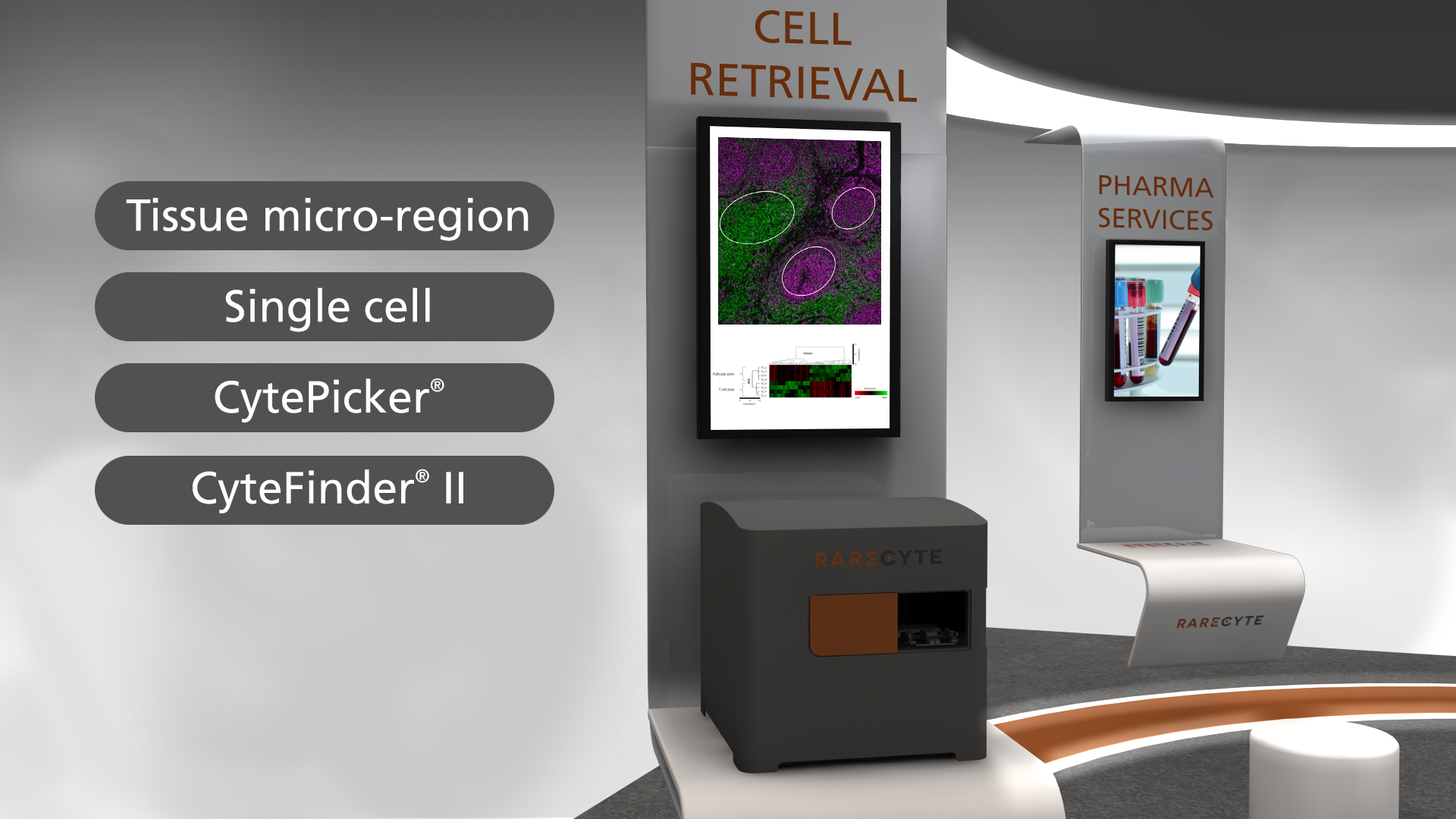 RareCyte Virtual Booth - Cell Retrieval